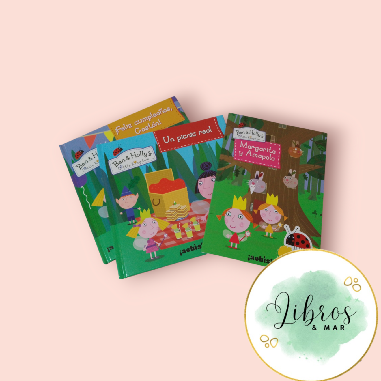 Pack de cuentos Ben y Holly. Para leer y jugar - Libros & Mar